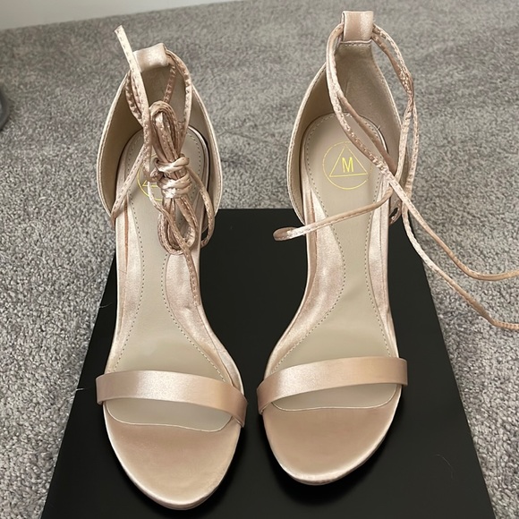 Missguided | Shoes | Satin Strappy Sandals | Poshmark